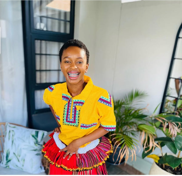 Vintage Polka Shirt – Tsonga Brides