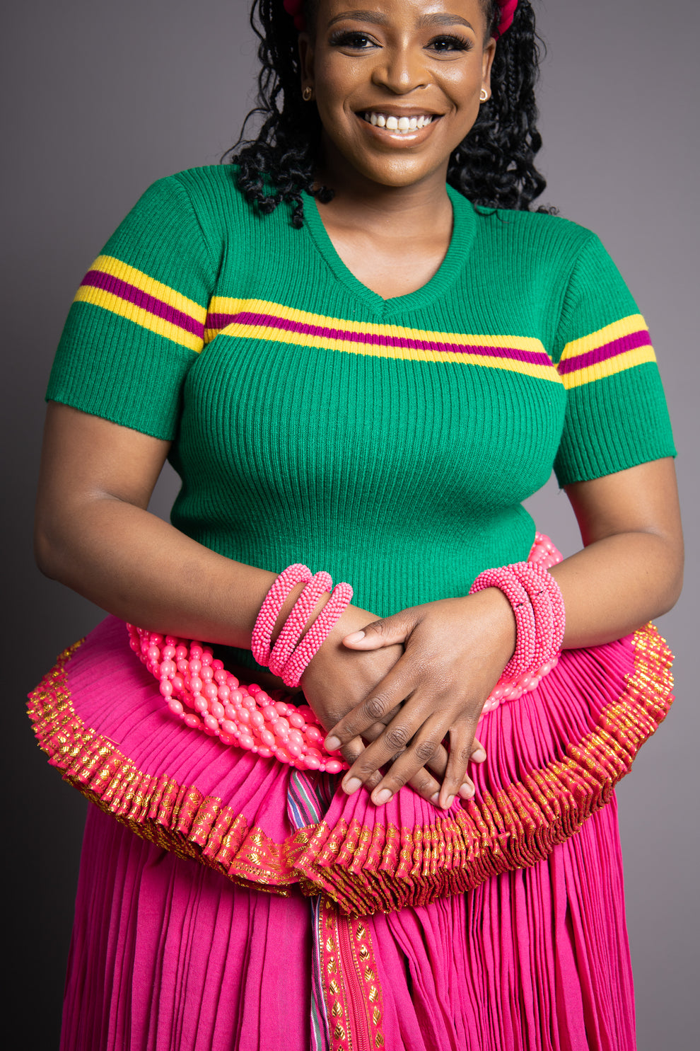 Pink Ribbon Xibelani – Tsonga Brides